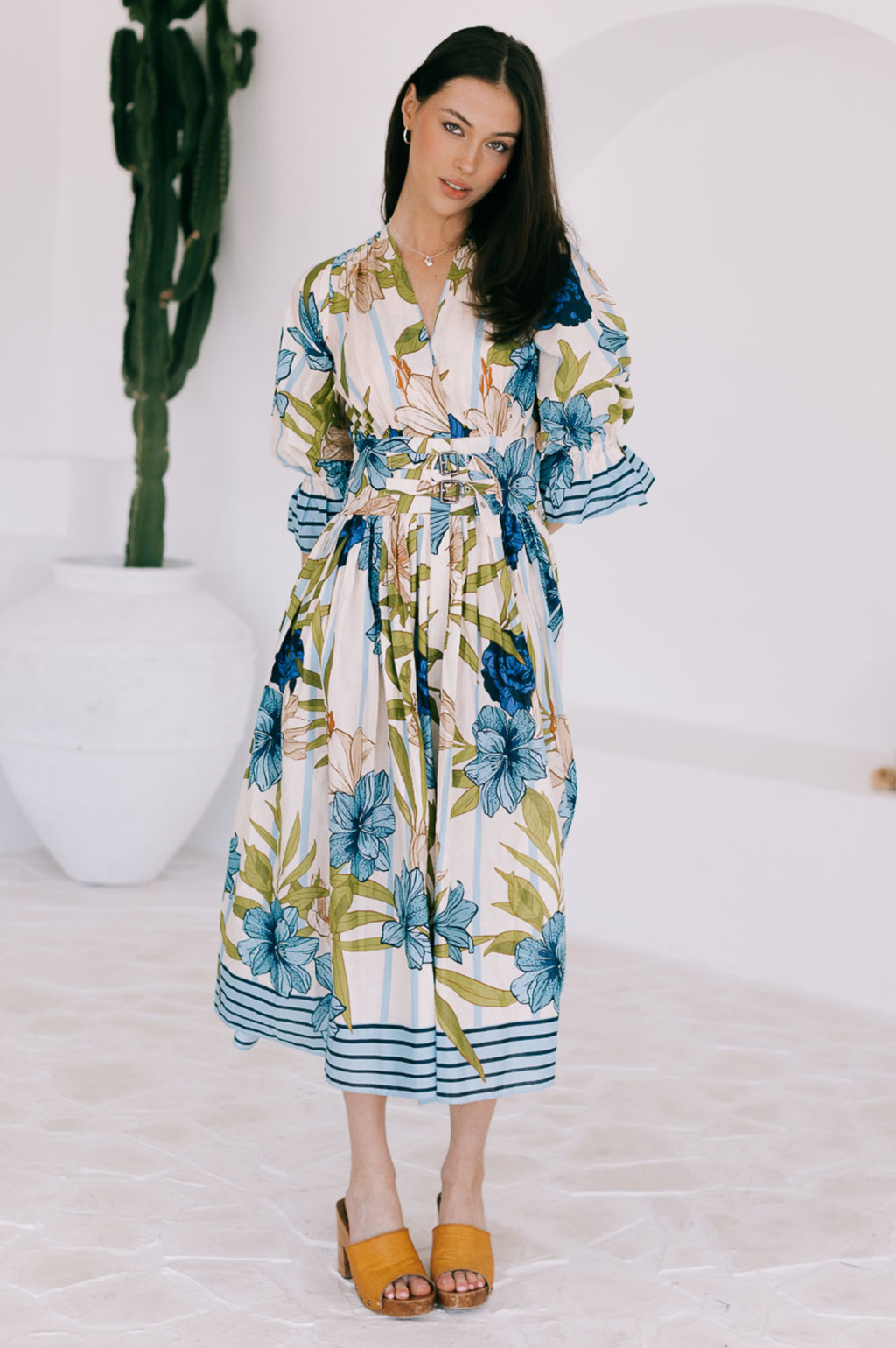 Bahama Dresses - Green/Blue – allaboutagirl